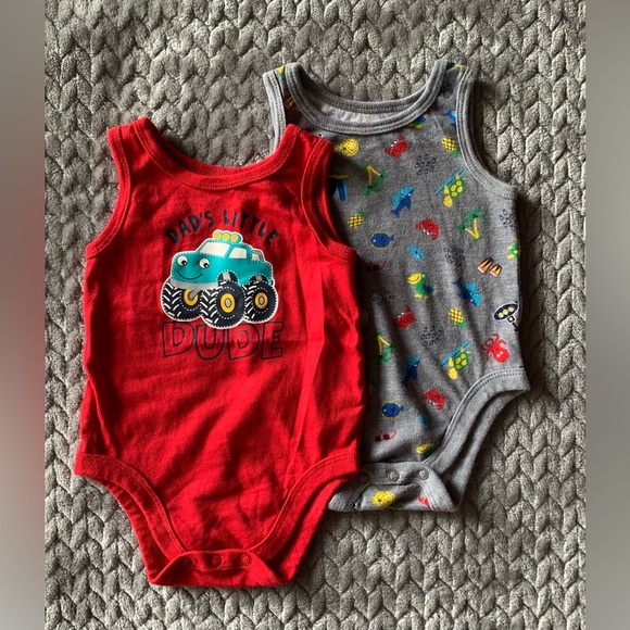 Garanimals | One Pieces | Nwot 2pack Muscle Onesies From Garanimals In ...